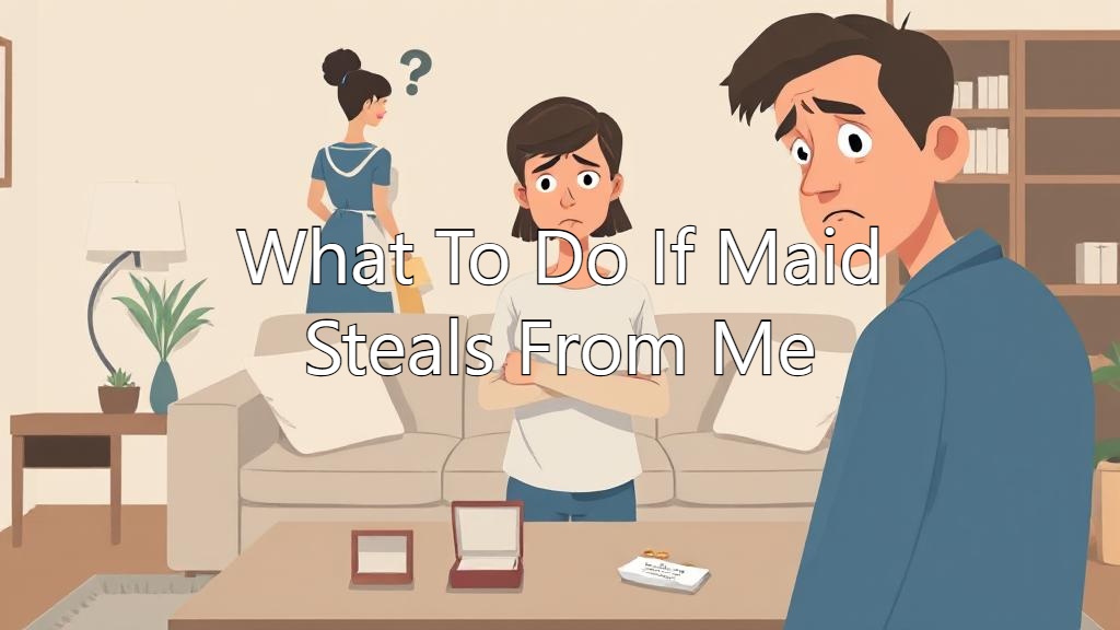 What To Do If Maid Steals From Me | Bee Lee Maid Agency